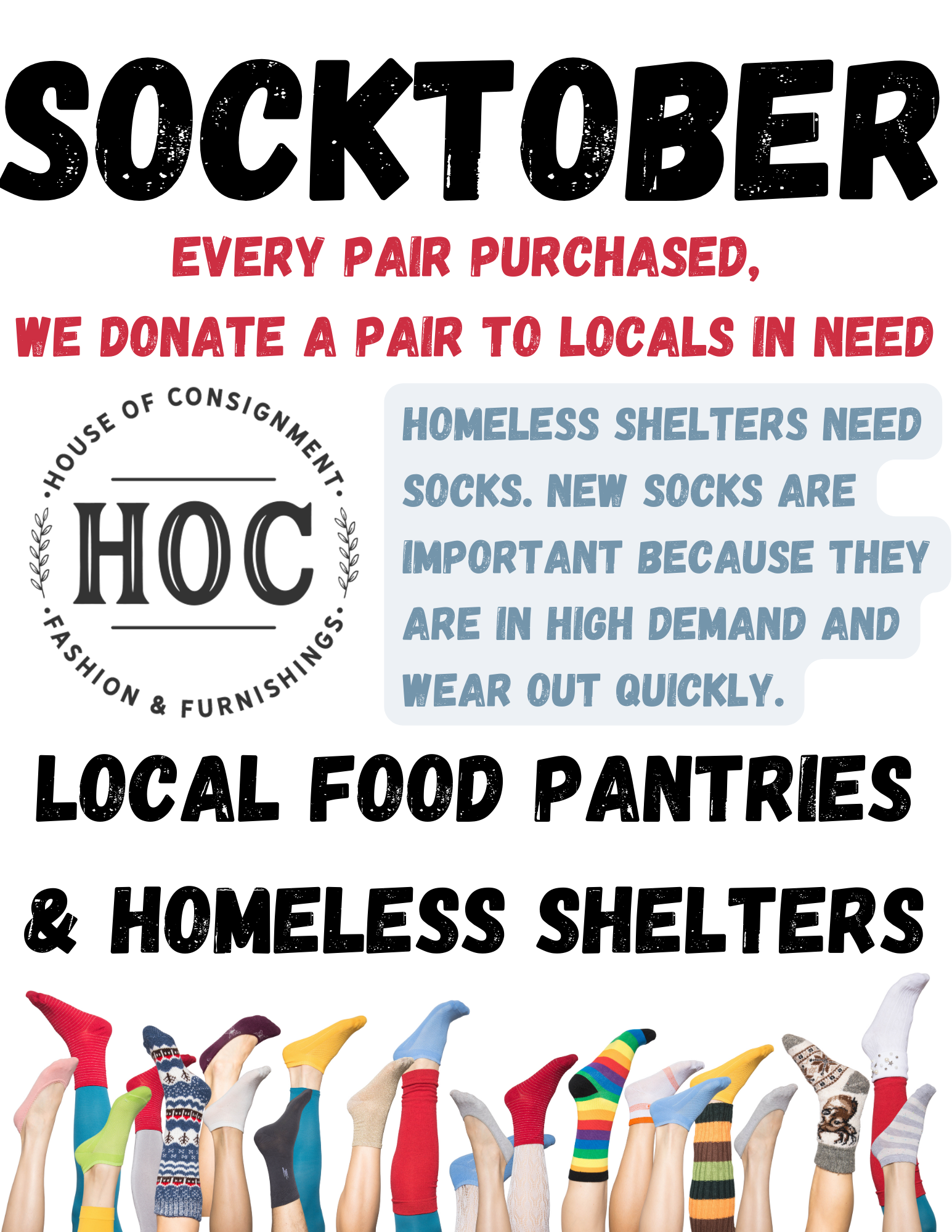 SOCKTOBER – HouseofConsignmentNY